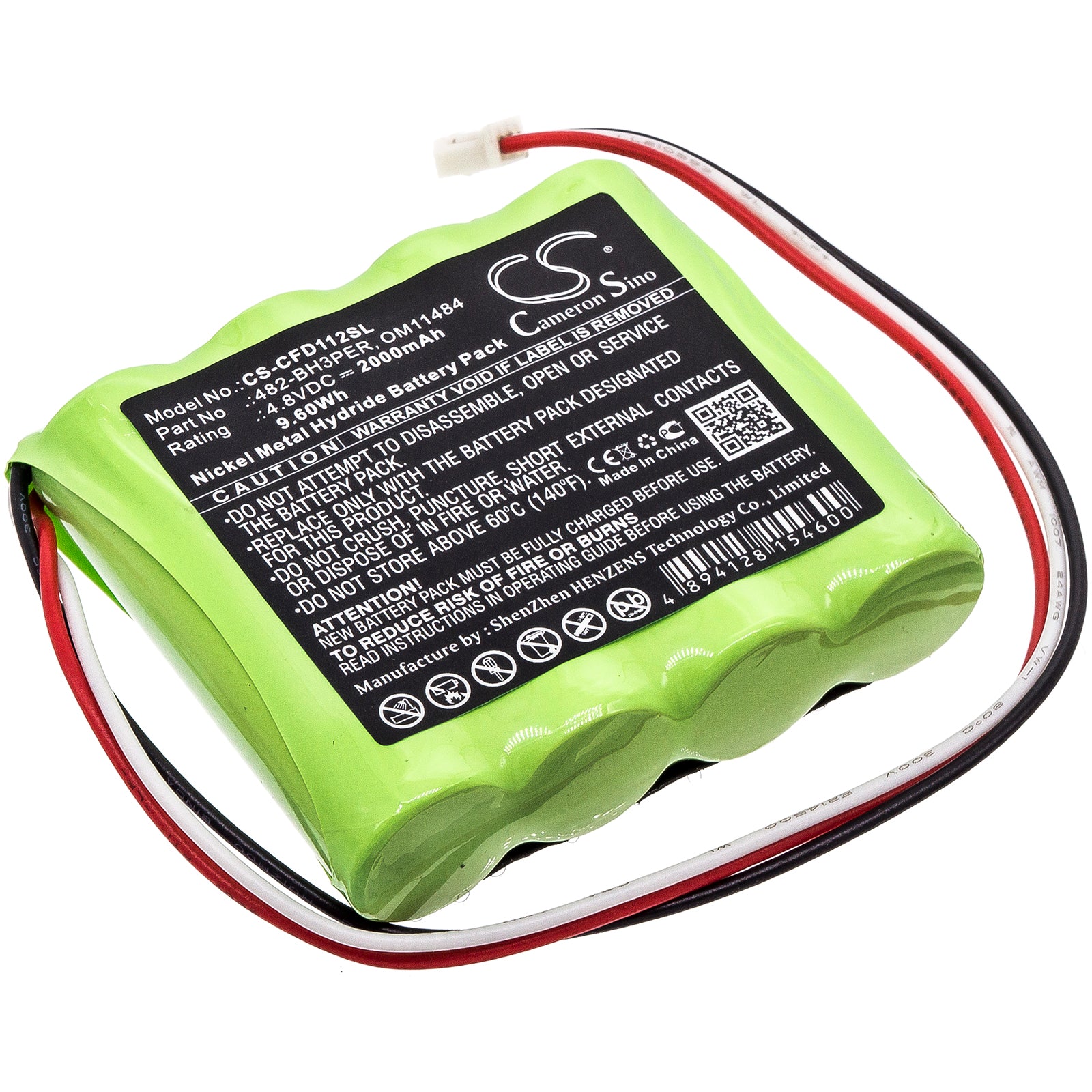 Battery for Chatillon DFX 482-BH3PER, 552096, OM11484, SPK-DFX2-158 4 ...