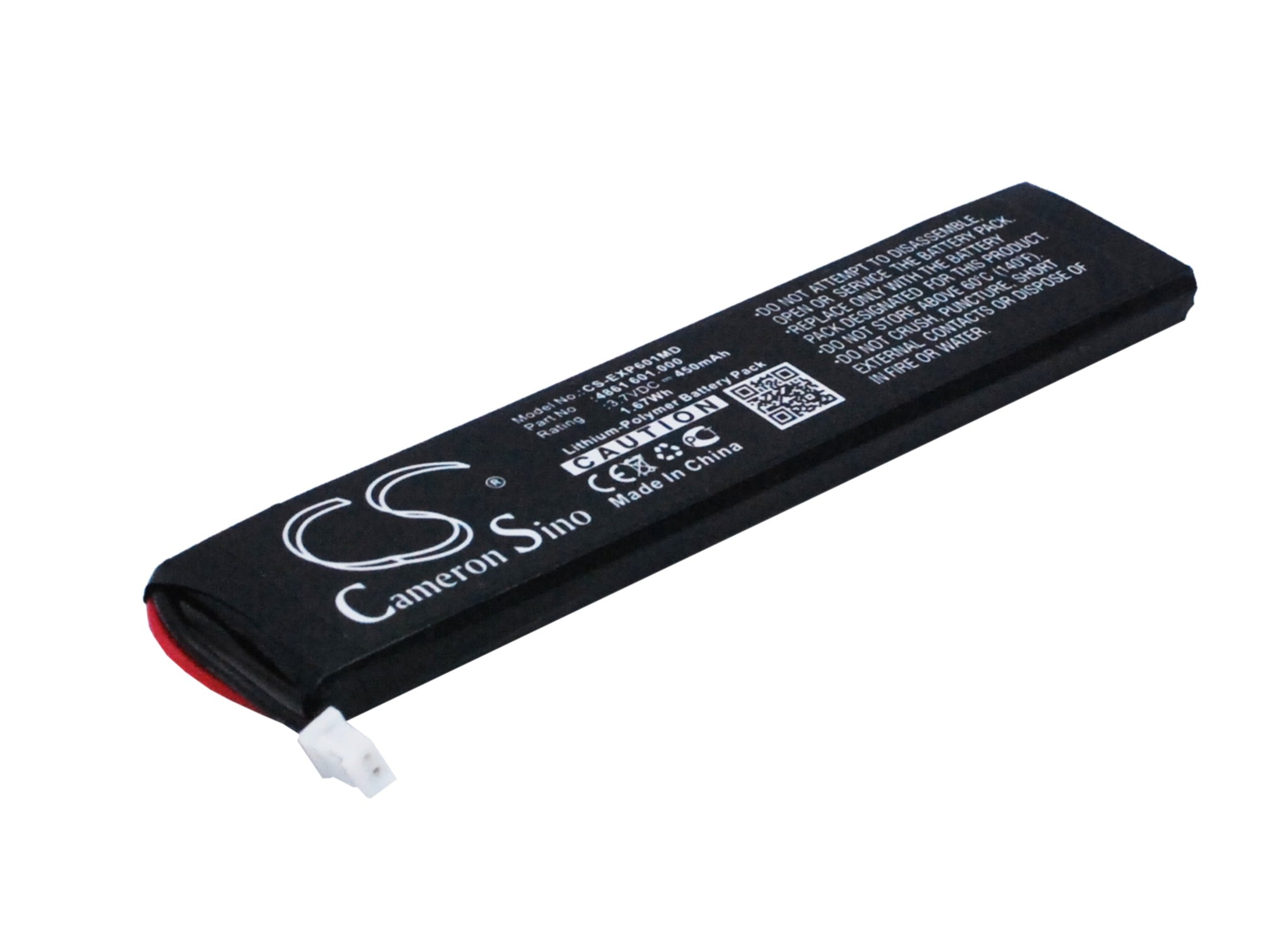 Battery for Eppendorf Xplorer Plus 4861 601.000 3.7V Li-Polymer 450mAh ...