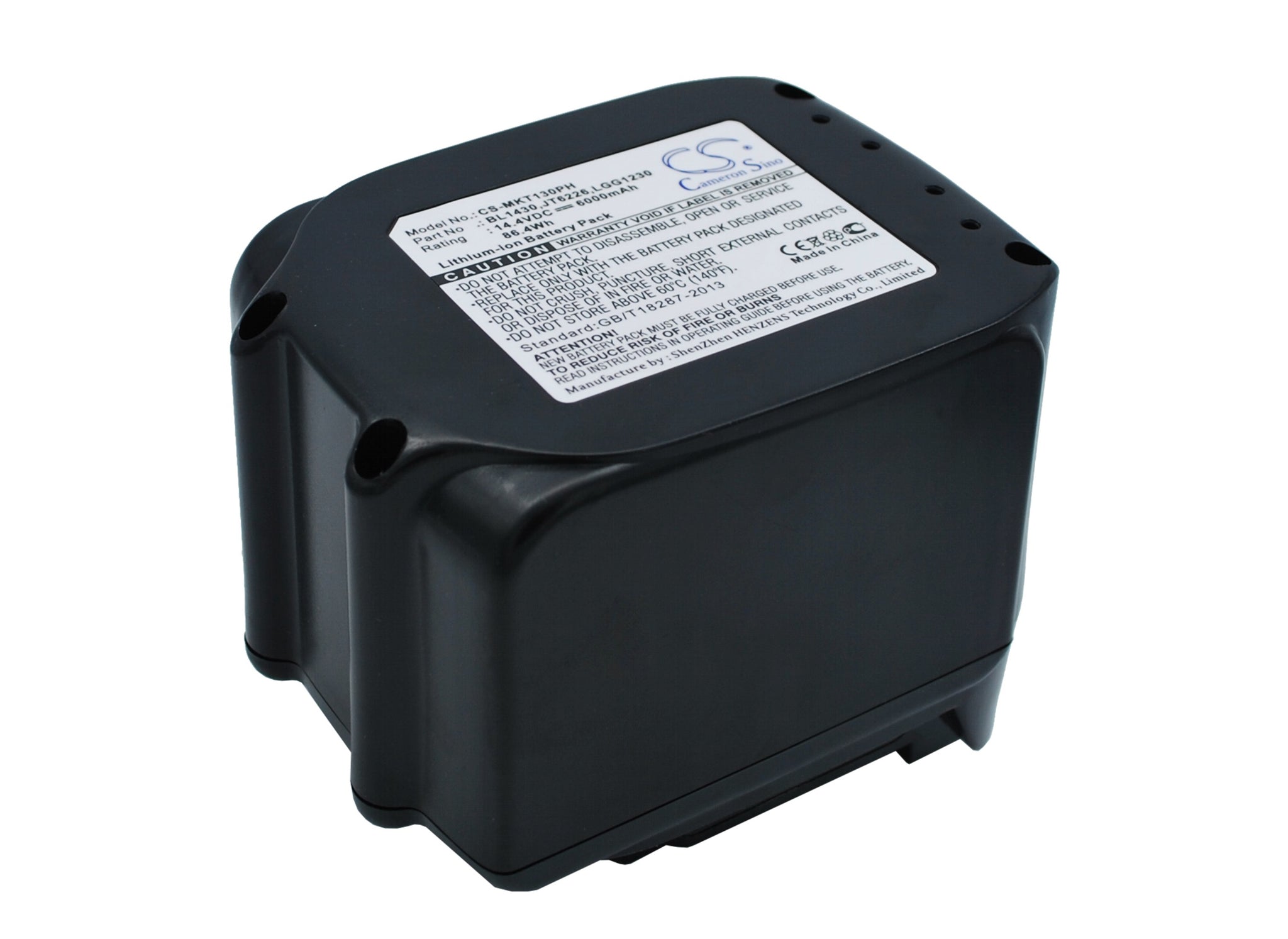 Battery for Makita DTS131Z 194065-3, 194066-1, BL1415, BL1430, JT6226 ...